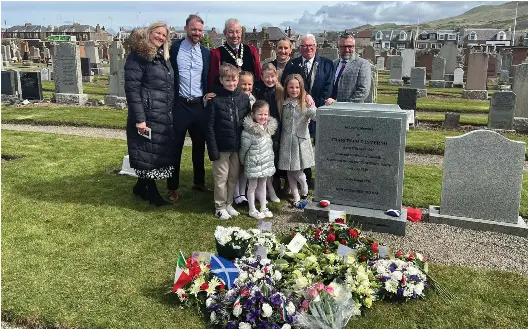 Headstone unveiled for victim of WW2 tragedy - PressReader