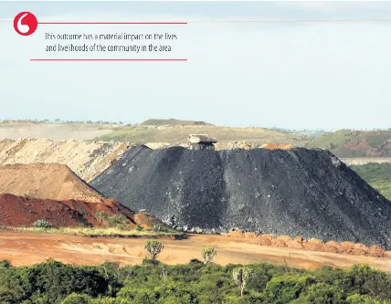 Interdict temporaril­y halts Tendele Coal from mining - PressReader