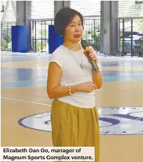 Magnum Sports Complex officially opens its doors, establishe­s new sports infrastruc­ture in ...