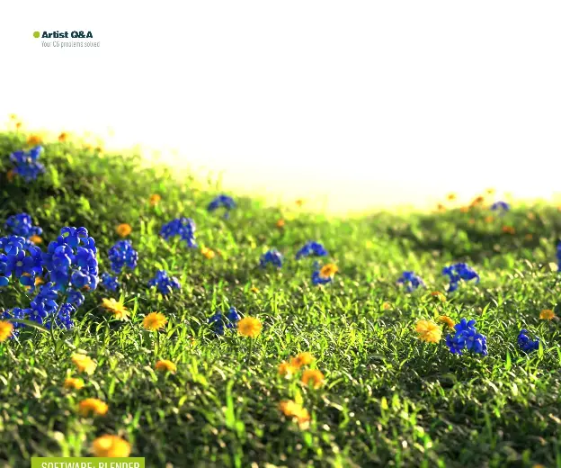 HOW CAN I SCATTER GRASS IN BLENDER? - PressReader