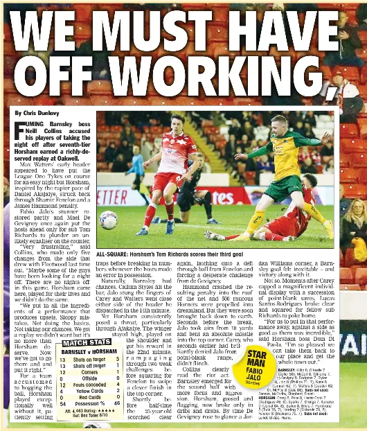 WE MUST HAVE OFF WORKING, - PressReader