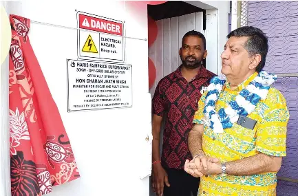 Labasa Businessma­n Switches to Solar - PressReader