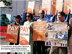 Hospitals to be hit by united strike action - PressReader