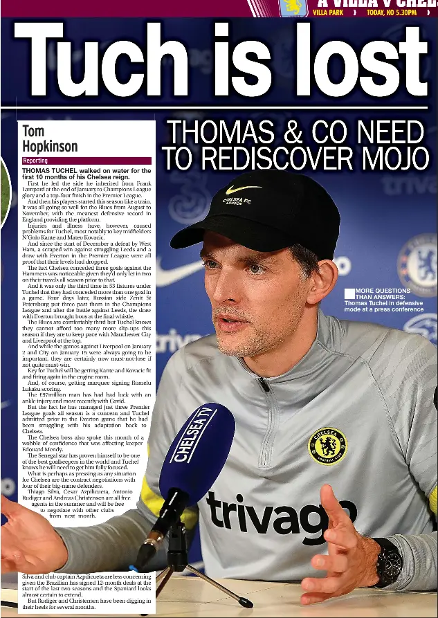 Tom Hopkinson THOMAS & CO NEED TO REDISCOVER MOJO - PressReader