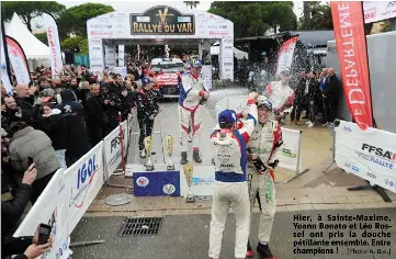 Bonato, Rossel, quel finish ! - PressReader