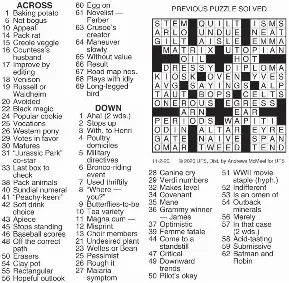 TODAY’S CROSSWORD PUZZLE - PressReader
