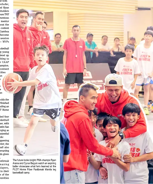 PLDT Home ends nationwide basketball-inspired series with PBA stars mentoring young guns ...