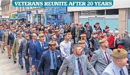 Milestone march for Black Watch - PressReader