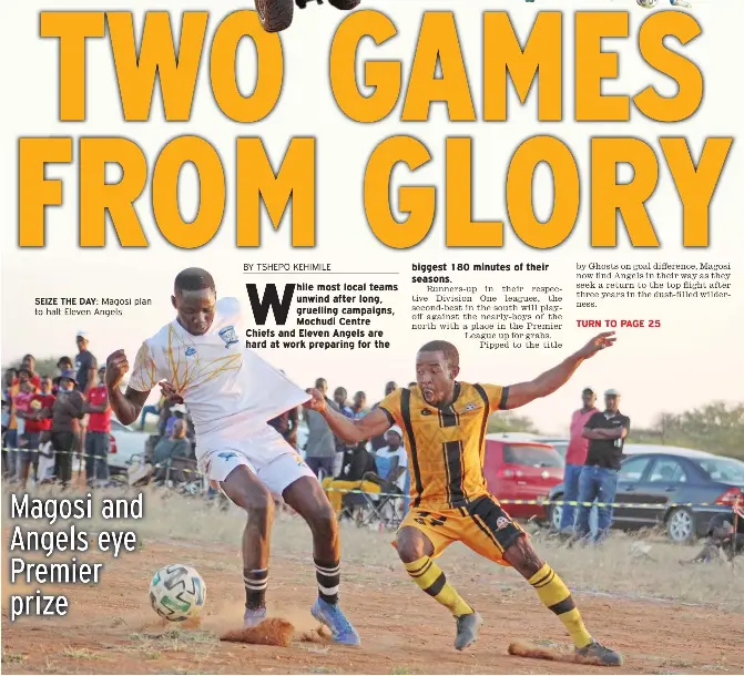 TWO GAMES FROM GLORY - PressReader