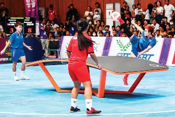 Fast-rising Teqball crashes SEA Games - PressReader
