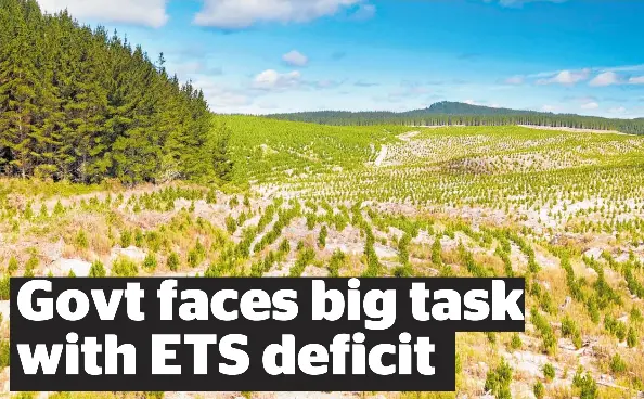 Govt faces big task with ETS deficit - PressReader