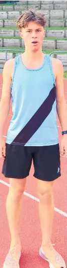 Athletes on track at first club night - PressReader