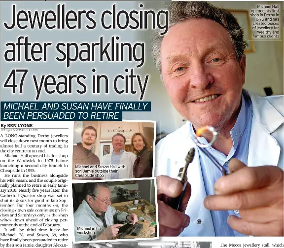 Jewellers closing after sparkling 47 years in city - PressReader