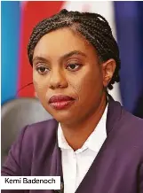 Farage ‘very bad for UK’ says Badenoch - PressReader