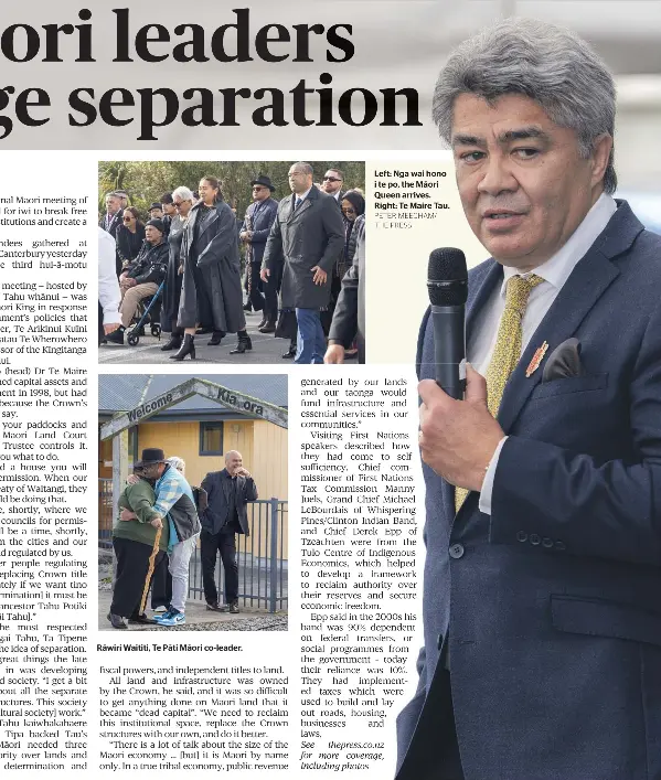 Māori leaders urge separation - PressReader