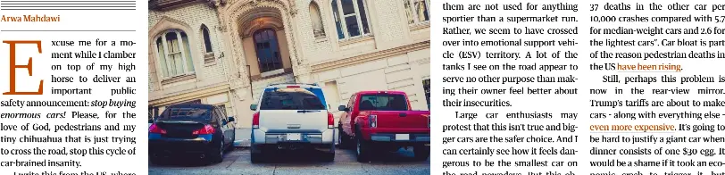 Please, for the love of God, stop buying supersized cars - PressReader