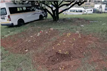 The sudden appearance of graves at a Shallcross Park puzzles local ...