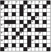 ACROSS Quizword - PressReader