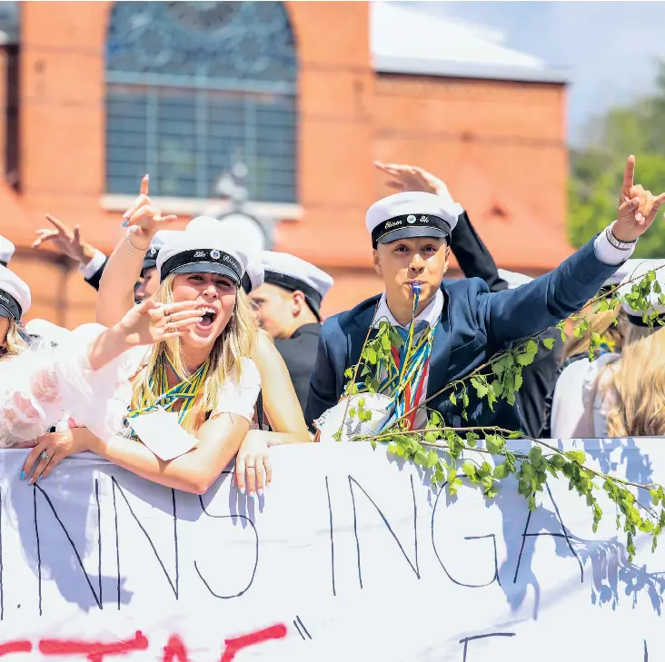 Ett studentfir­ande utöver det vanliga - PressReader