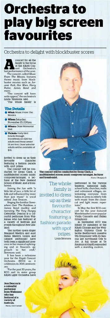 Orchestra to play big screen favourites - PressReader