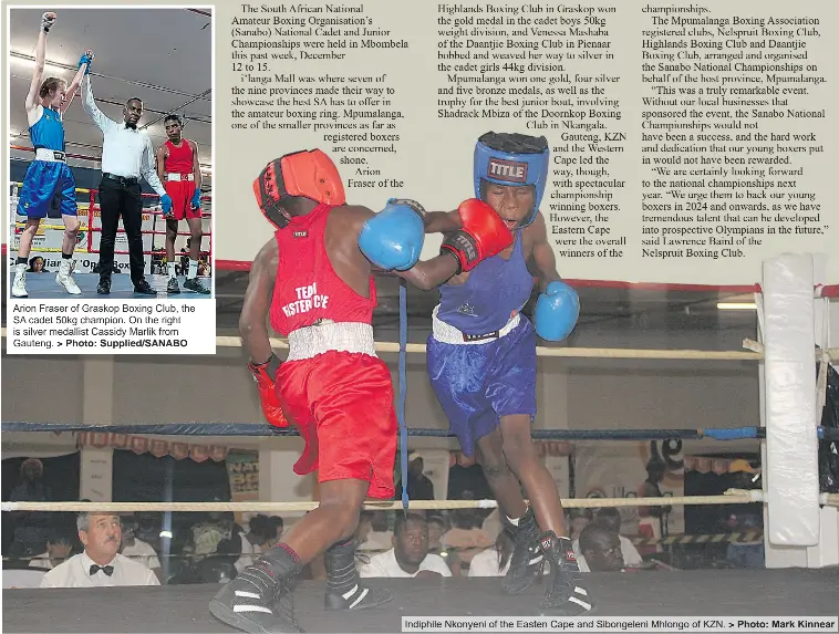 Graskop boxer is SA champion - PressReader