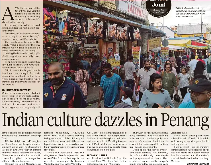 Indian culture dazzles in Penang - PressReader