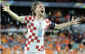 Modric praised as Croatia reach Nations League final - PressReader