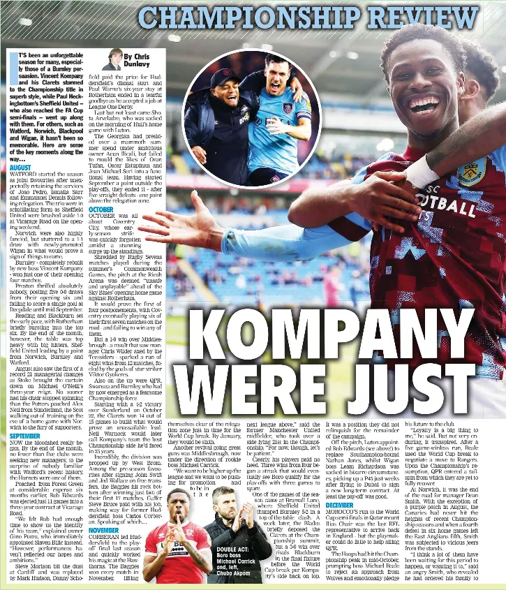 KOMPANY WERE JUST & CLARETS TOO TASTY - PressReader