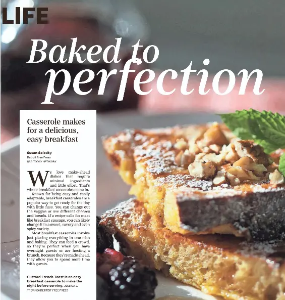 Baked to perfection - PressReader