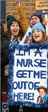 War of words as nurses kick off biggest strike in the history of NHS - PressReader