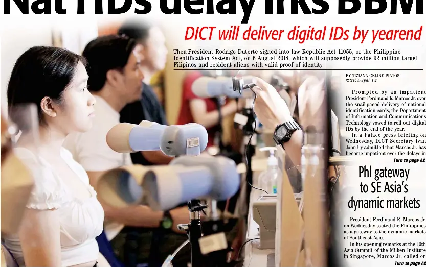 Nat’l IDs delay irks BBM - PressReader