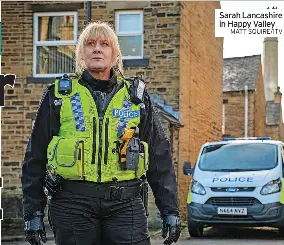 Happy Valley star gets ‘unexpected delight’ with CBE - PressReader