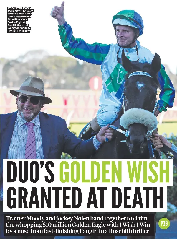 DUO’S GOLDEN WISH GRANTED AT DEATH - PressReader