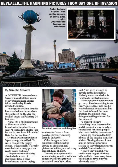 REVEALED...THE HAUNTING PICTURES FROM DAY ONE OF INVASION - PressReader