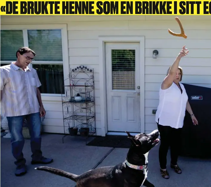 «DE BRUKTE HENNE SOM EN BRIKKE I SITT E - PressReader