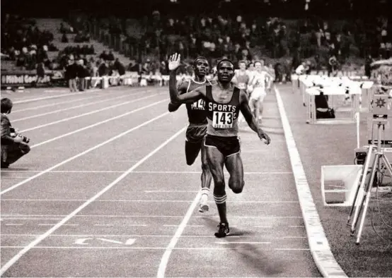 Henry Rono, record-setting distance runner, 72 - PressReader