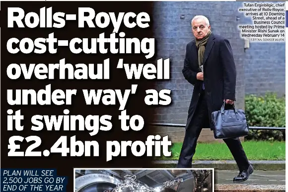 Rolls-Royce cost-cutting overhaul ‘well under way’ as it swings to £2.4bn profit - PressReader