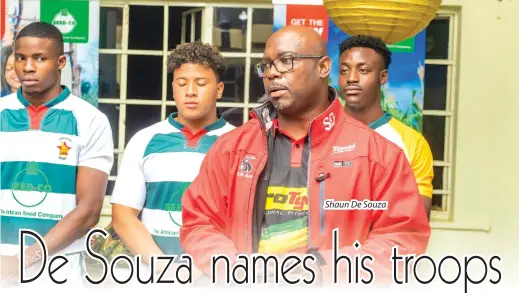 De Souza names his troops - PressReader