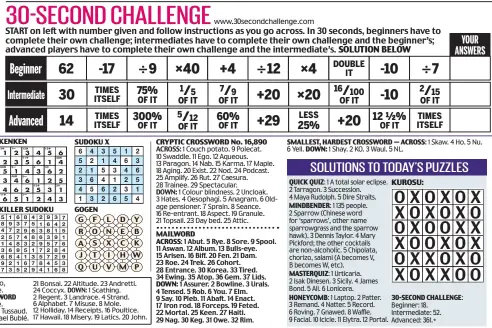 30-SECOND CHALLENGE - PressReader