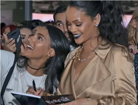 Riri hosts makeup class in Dubai, thrills fans - PressReader