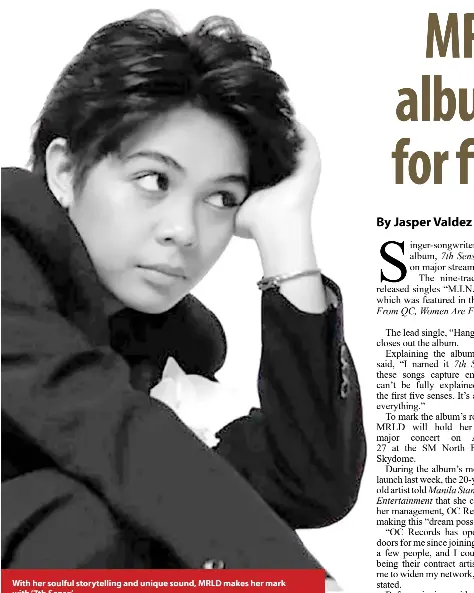 MRLD drops debut album ‘7th Sense,’ set for first major concert ...