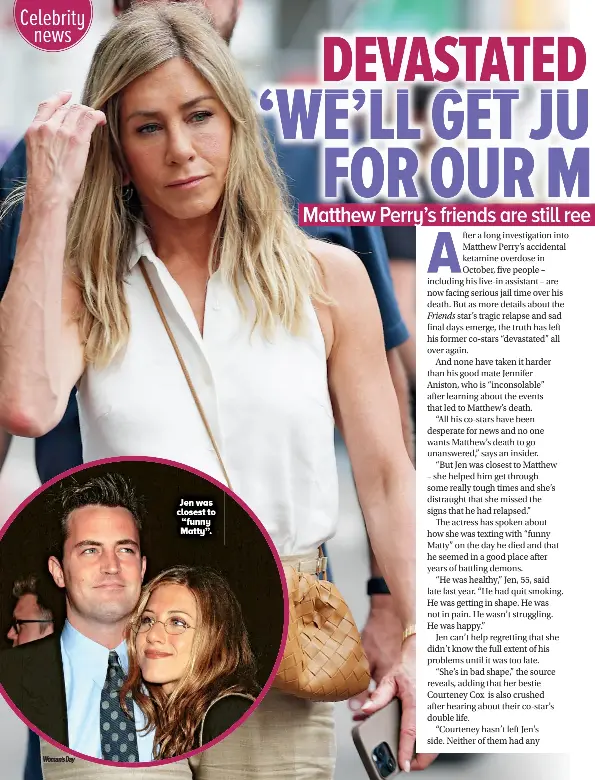 DEVASTATED JEN ‘WE’LL GET JUSTICE FOR OUR MATTY' - PressReader