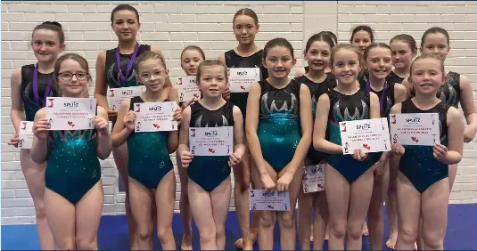 Splitz welcome over 300 gymnasts to Valentine’s Acrobatics competitio­n ...