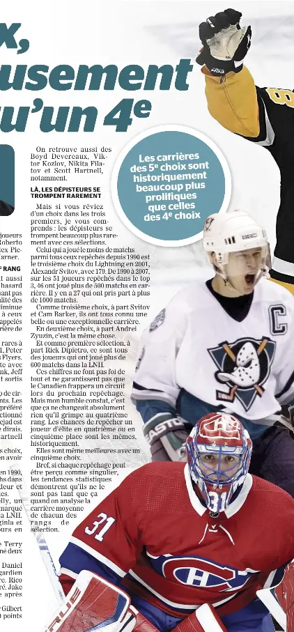 Un 5e choix, c’est curieuseme­nt meilleur qu’un 4e - PressReader