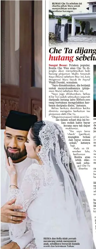 Che Ta dijangka selesai hutang sebelum Mac - PressReader