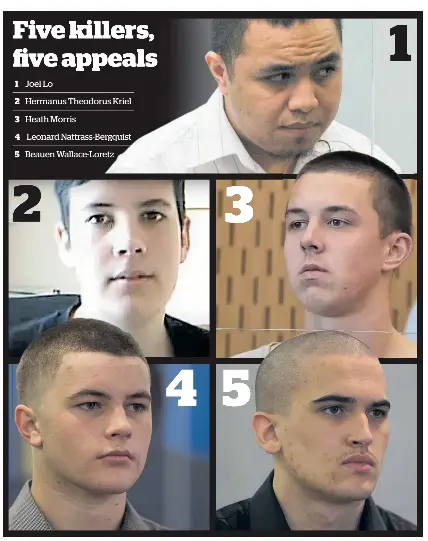 Who are the five teen killers trying to get sentences quashed? - PressReader