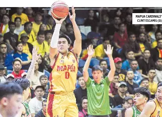 Mapua Cardinals draw first blood in NCAA S100 Finals - PressReader