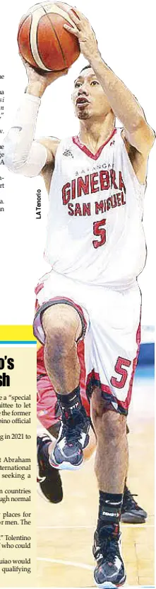 TENORIO LOOKS GOOD, RETURNS TO PRACTICE - PressReader