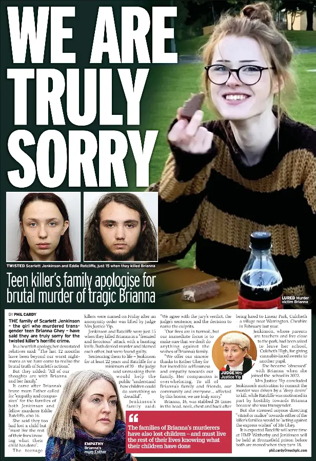 WE ARE TRULY SORRY - PressReader