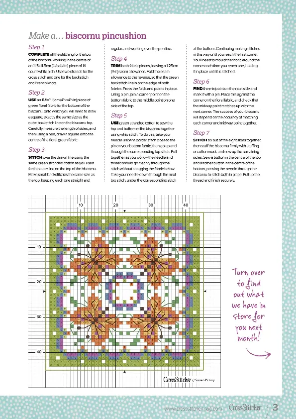 Make a… biscornu pincushion - PressReader